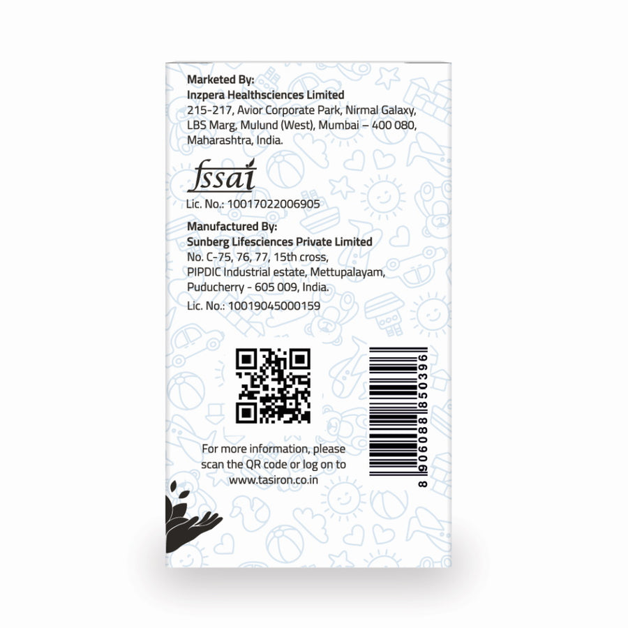 Buy iron supplement sachets for kids | Great Taste, No teeth staining ...